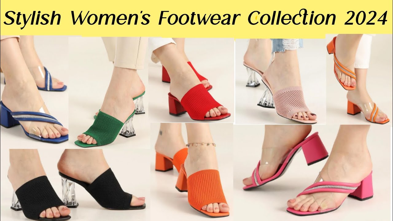 Stylish Women's Footwear Collection 2024 | Heels For girls | Latest ...