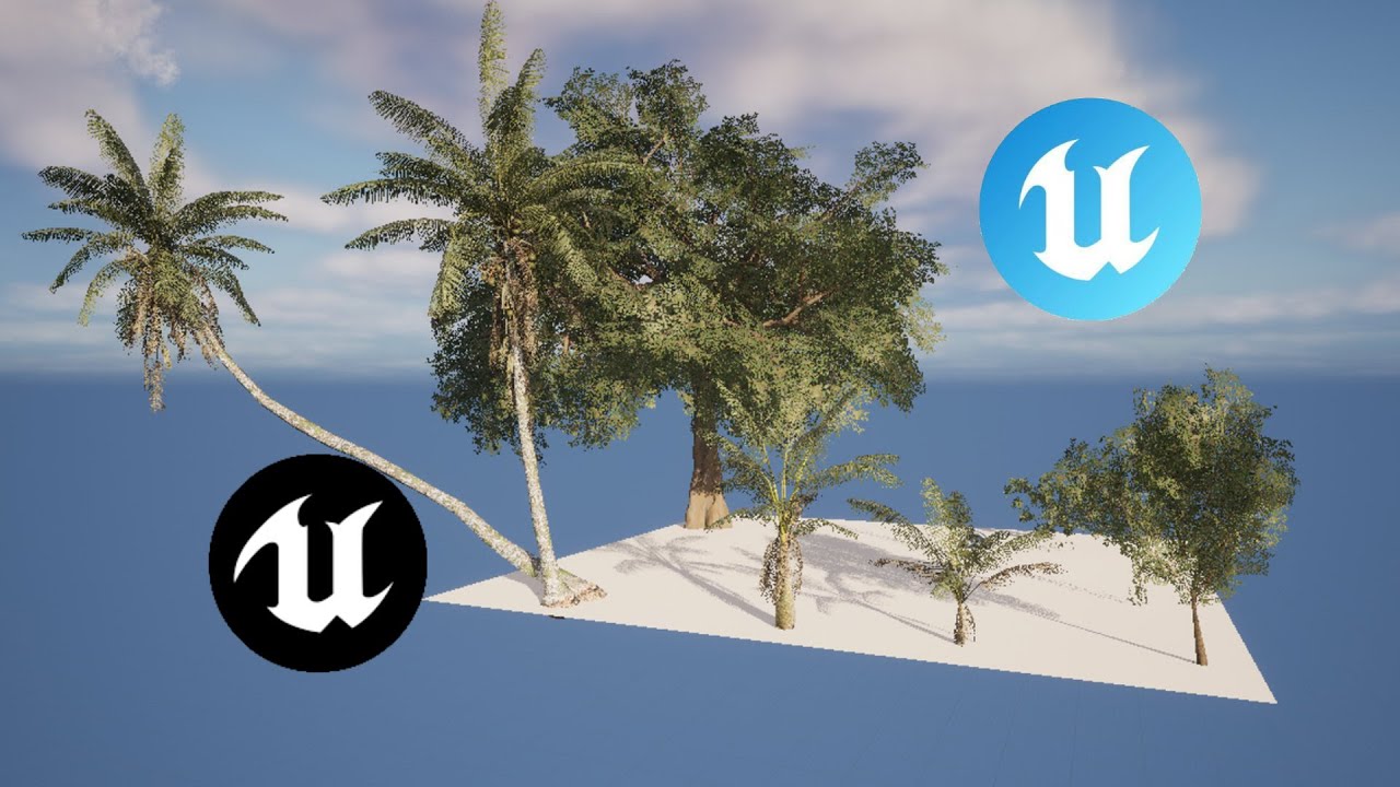 Tropical Grass, Bush and Trees #unrealengine #uefn #assets #tree #bush ...