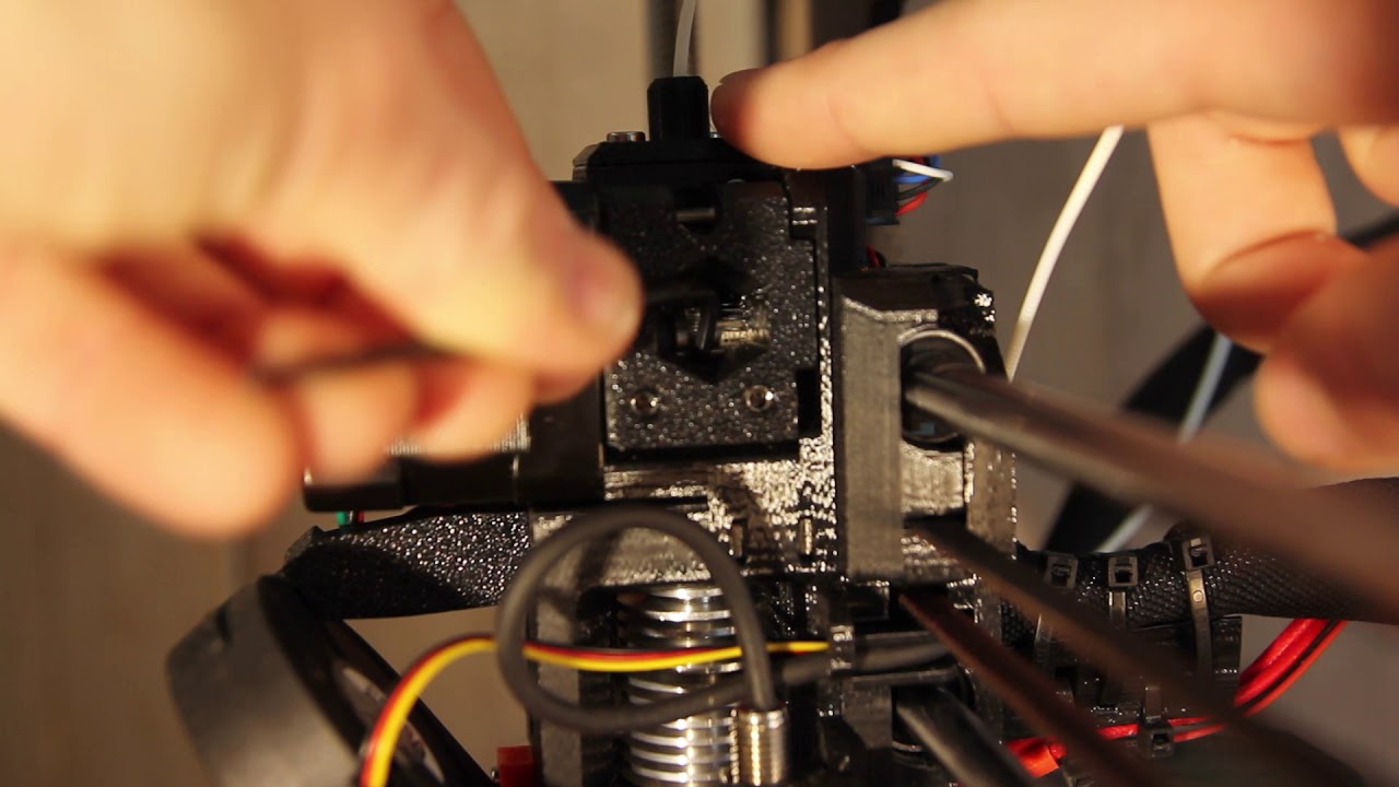 Cold Pull (Nozzle Ontstoppen) op de Prusa i3 MK3 - YouTube