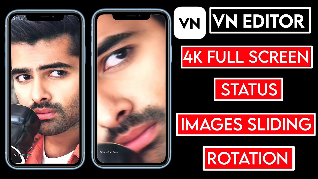 Trending Full Screen HD Images Sliding & Rotate Videos In VN Video ...