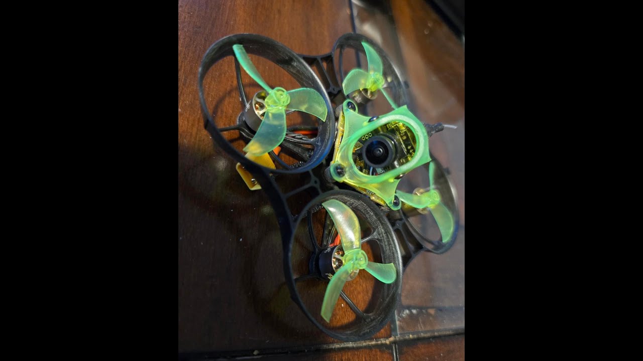 Newbee Drone Acrobee 75 First flight for me in about 8 years, Bad DVR ...