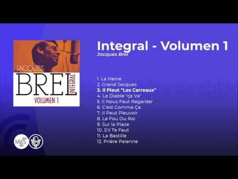 Jacques Brel - Intergral Volumen 1 (álbum completo - full album)