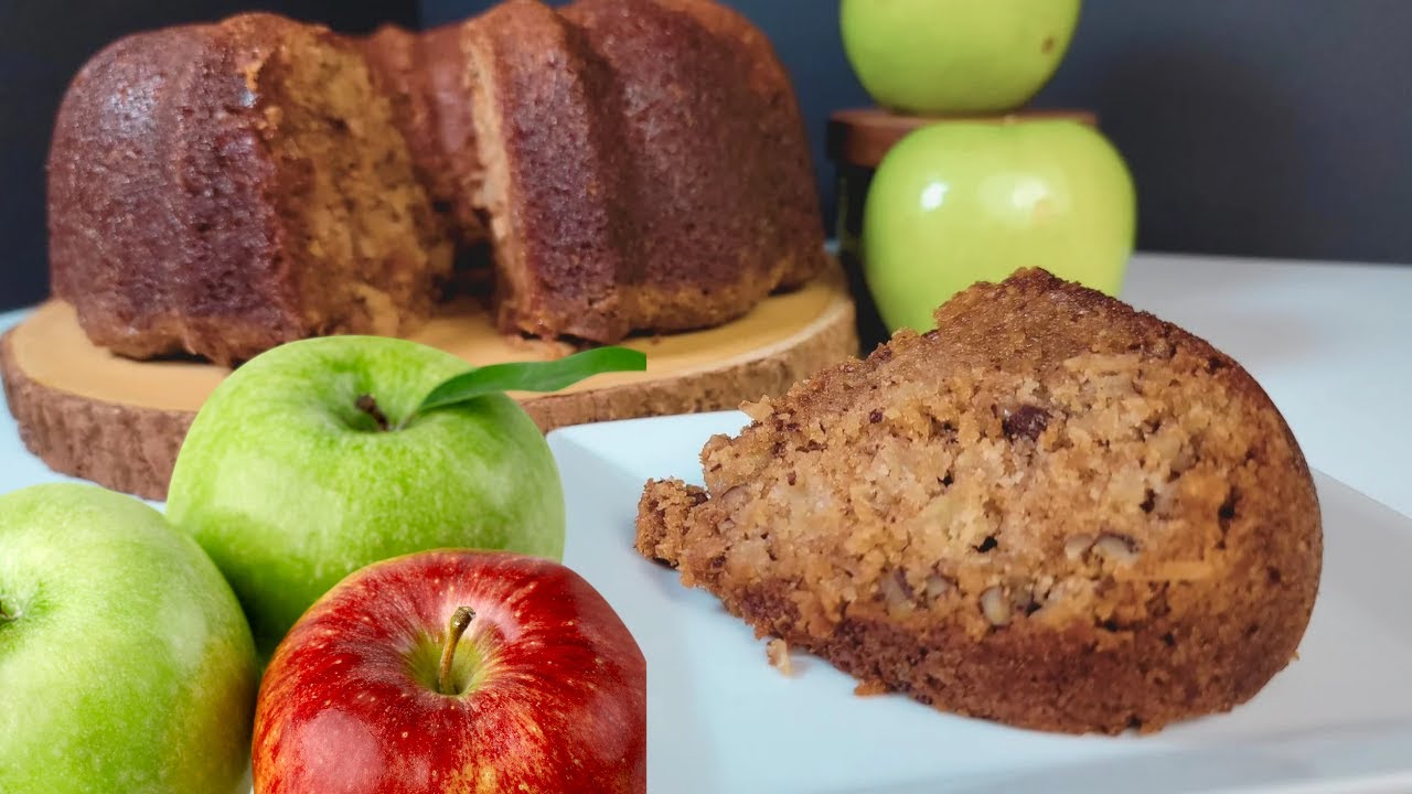 The BEST Freshest "Grand Girls" Apple Cake out there - YouTube