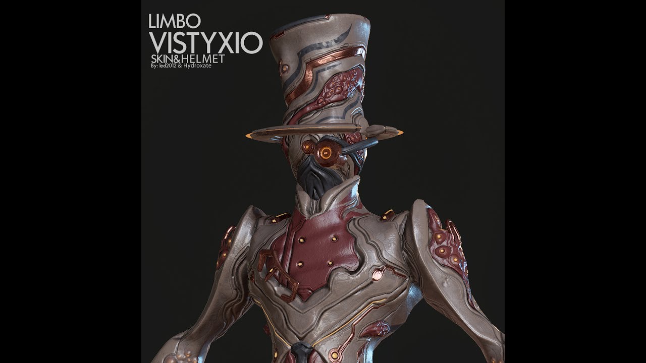 Warframe: Hydroxate / LED2012 Limbo Tennogen - Vistyxio Skin - YouTube