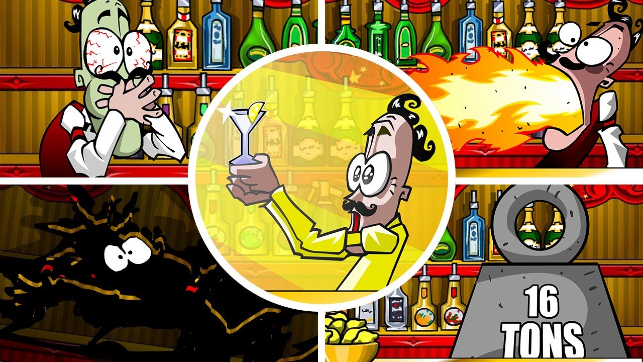 Bartender: The Right Mix - All Endings & Drinking Mixes - YouTube