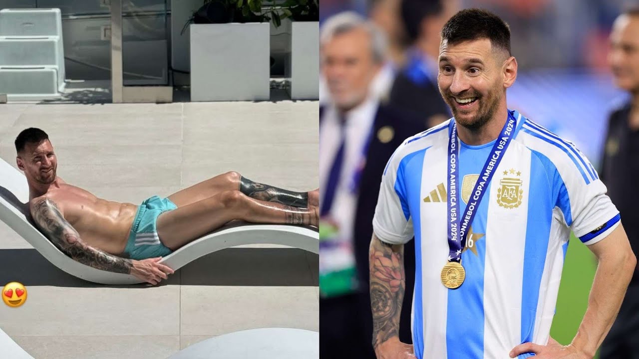 Vacation time for Lionel Messi: Argentina & Inter Miami superstar ...
