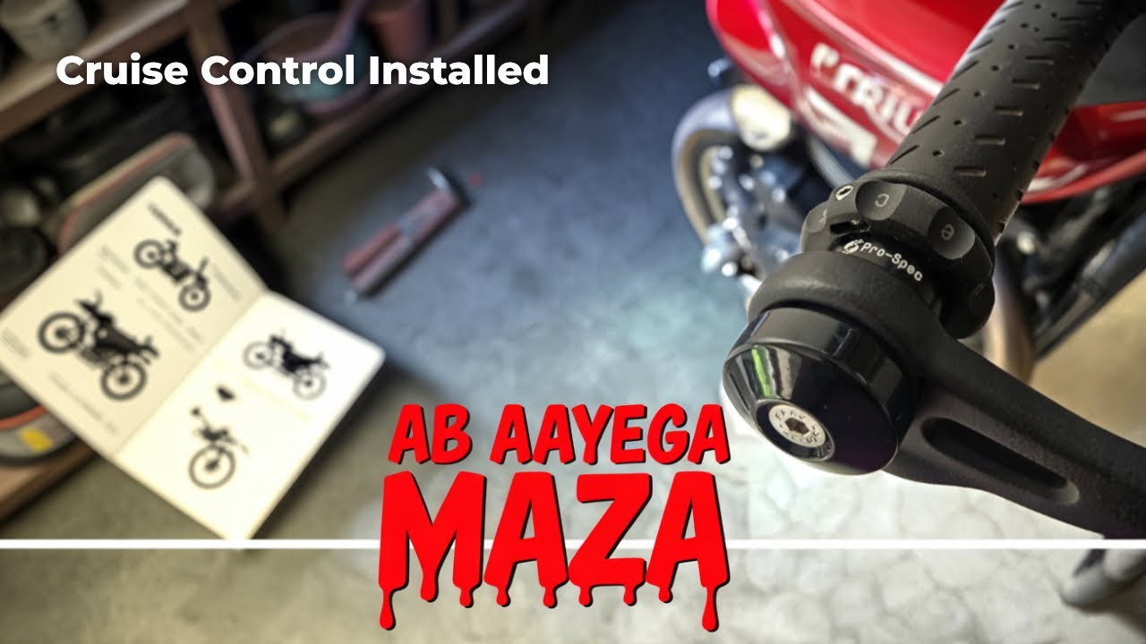Cruise Control on triumph Speed 400.. Ab Ayega maja.. #cruisecontrol # ...