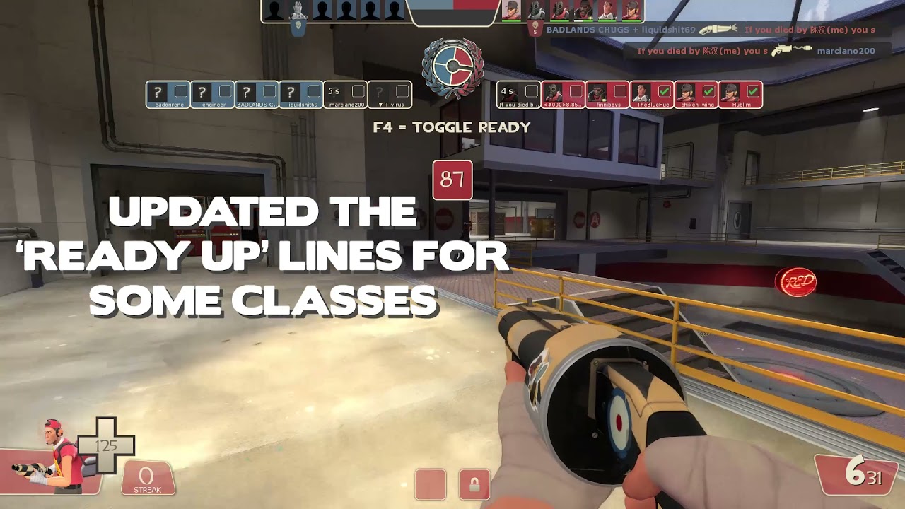 TF2 Response Rule and Soundscript Changes Visual Changelog - YouTube