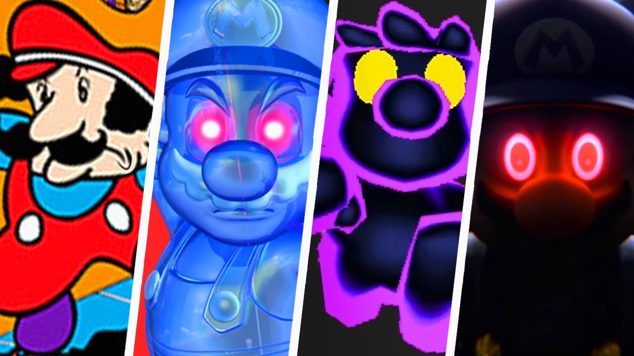 Evolution of Evil Mario (1982 - 2022) - YouTube