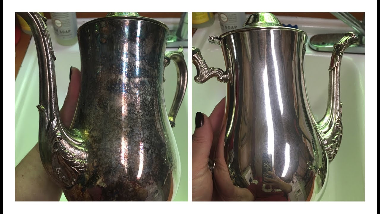 -Most Simple Effective Way To Cleaning Silver- - YouTube