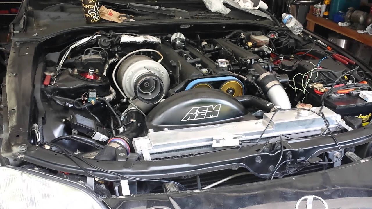SC300 2JZGTE Black Pearl First Start Try - YouTube