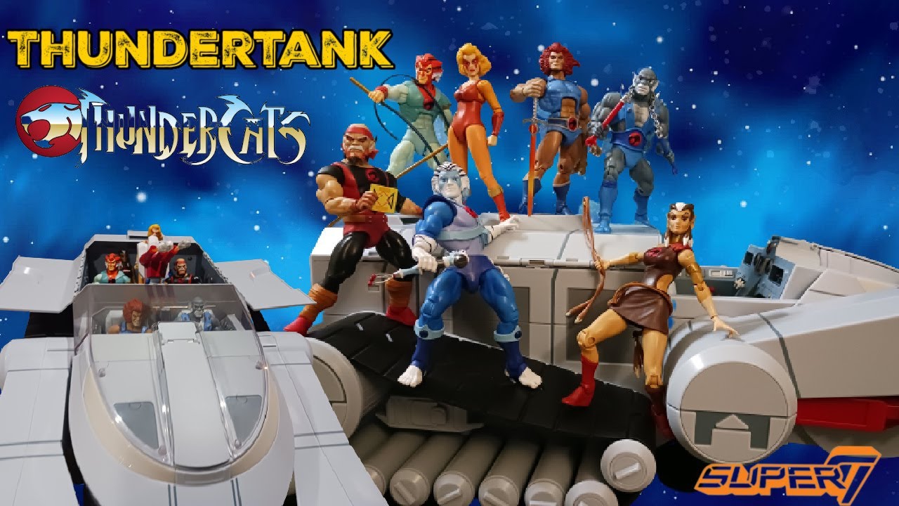 Super7 Thundercats Ultimates THUNDERTANK UNBOXING & REVIEW!! - YouTube