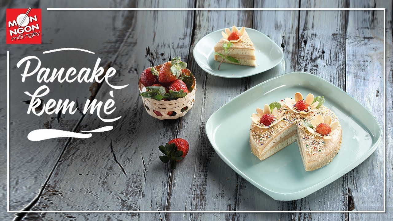 HƯỚNG DẪN LÀM BÁNH PANCAKE KEM MÈ NGON NGỌT TẠI NHÀ | MÓN NGON MỖI NGÀY ...