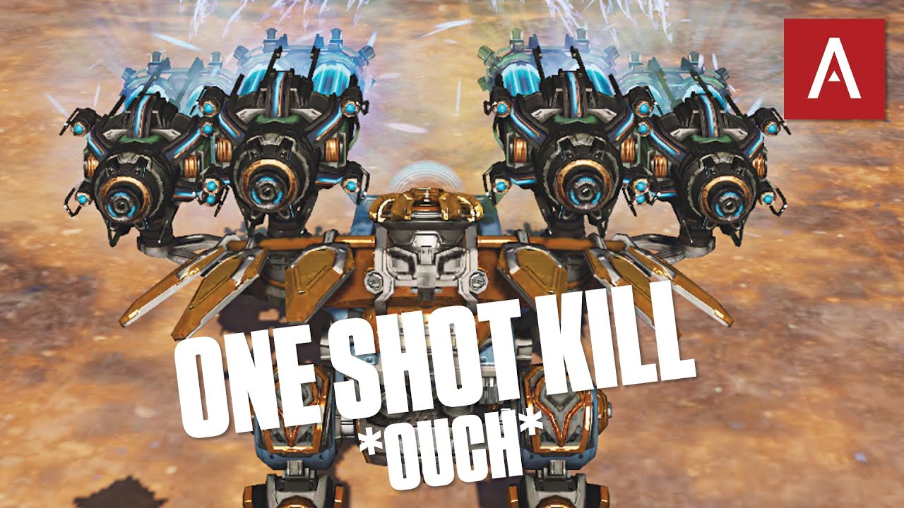 🔴 War Robots One Shot Kill Bagliore with NEW Kirin Weapons! - YouTube