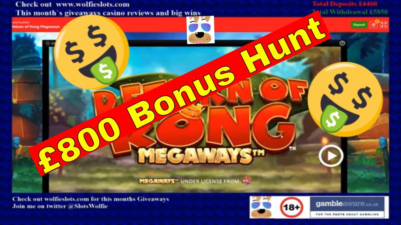 Online Slots £800 Bonus Hunt 8 bonuses - YouTube
