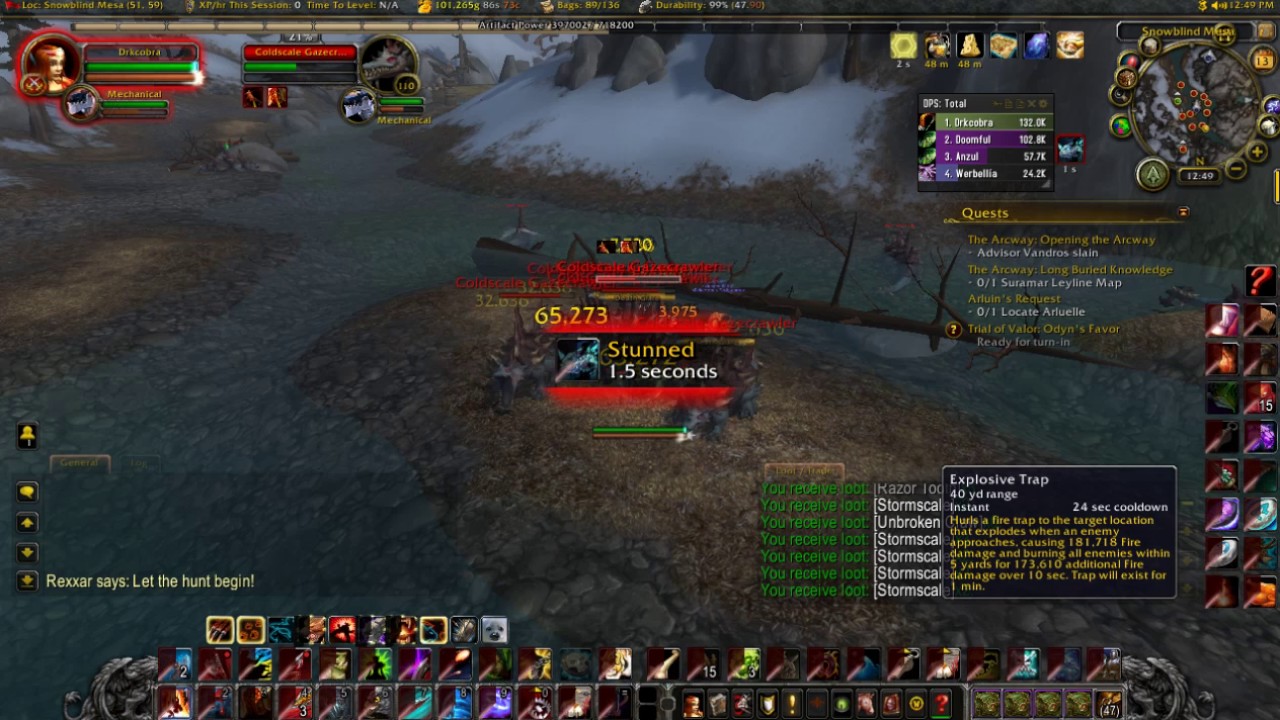 Stormscale farming with SV hunter in Snowbling Mesa - YouTube