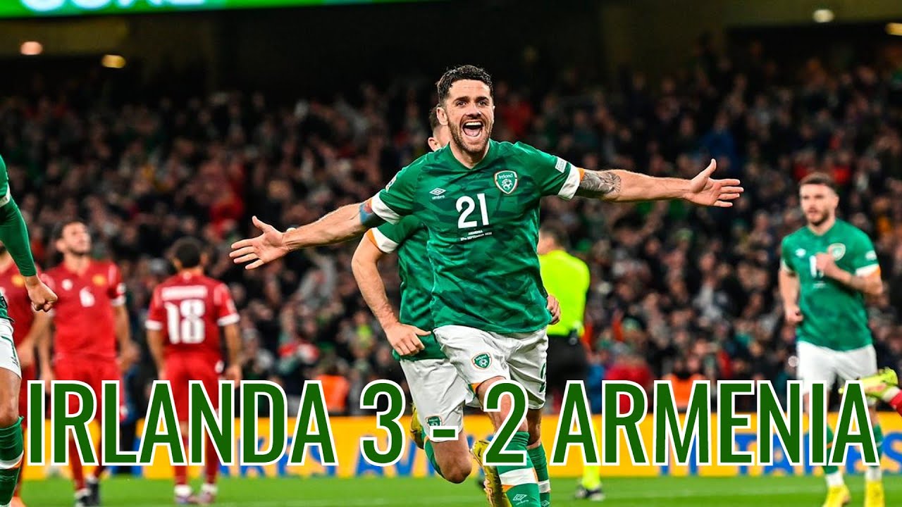 IRLANDA 3 - 2 ARMENIA: EVITANDO EL RIDÍCULO - YouTube