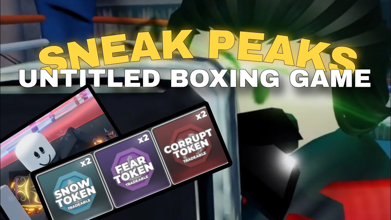 Untitled Boxing Game Sneak Peaks (Upcoming Update) - YouTube