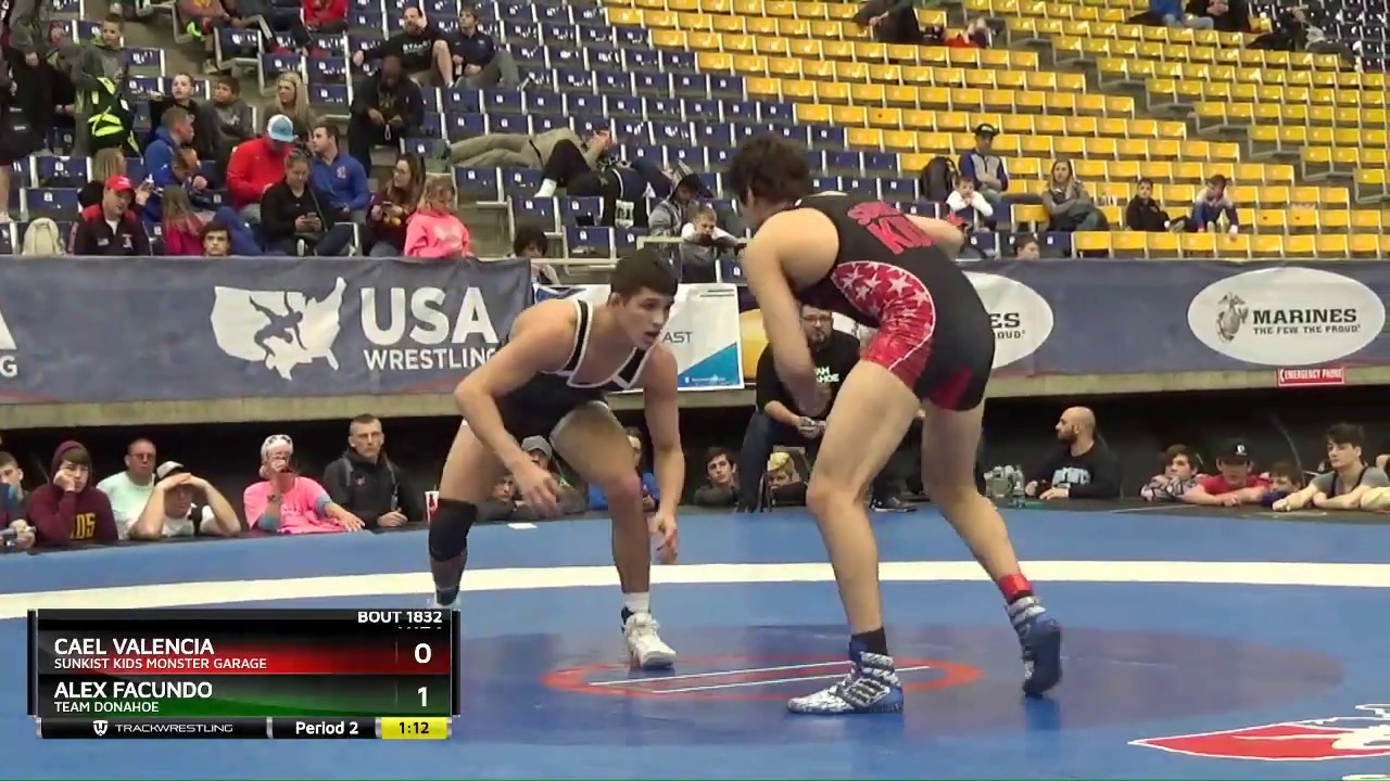 Junior 160 Alex Facundo Team Donahoe Vs Cael Valencia Sunkist Kids ...