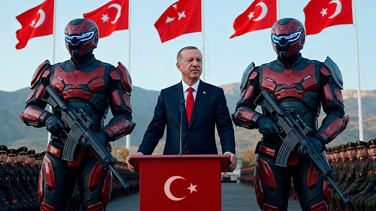 Turkey Has Revealed New Military Robots That AMAZED the World - YouTube