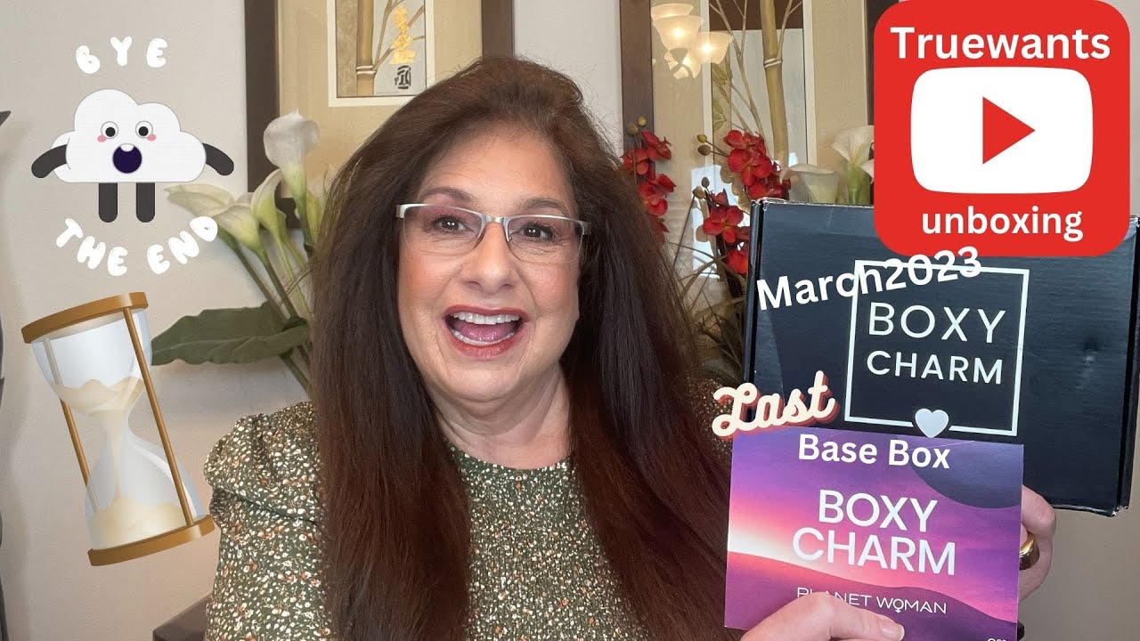 BOXYCHARM March 2023 Base Box Paid $30 00 Value $145 00 Unboxing - YouTube