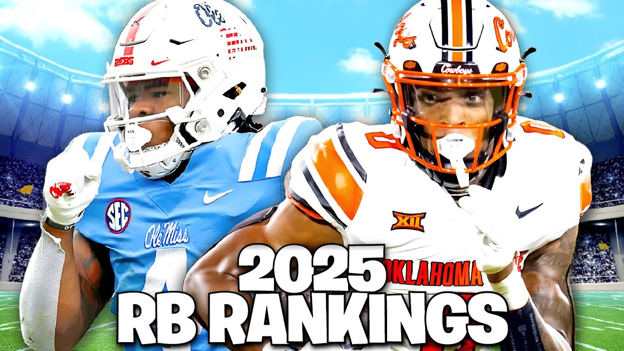 Running Back Rankings For The 2025 NFL Draft (Summer Scouting) - YouTube
