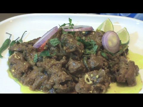 Hyderabadi Hari Mirchi Ka Gosht (Green Chilli Mutton) | Chef Hyderabadi ...
