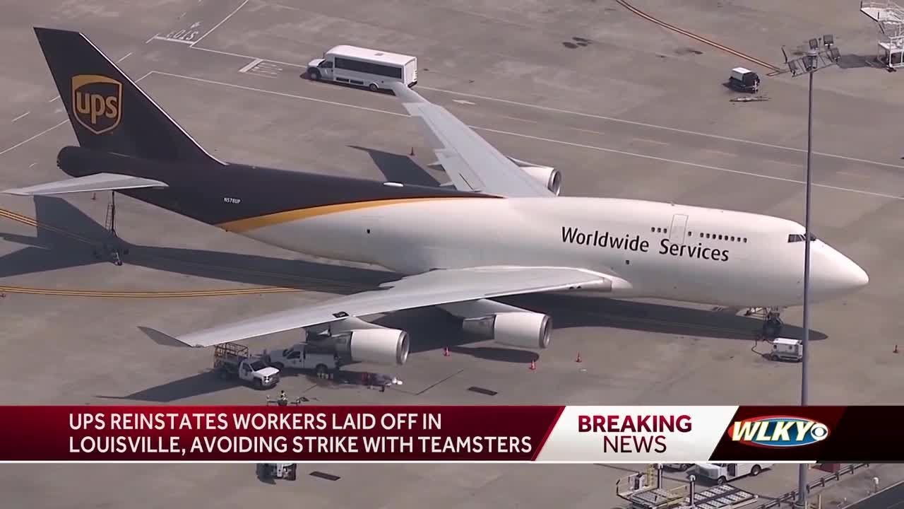 UPS reinstates employees laid off in Louisville, avoiding strike with ...
