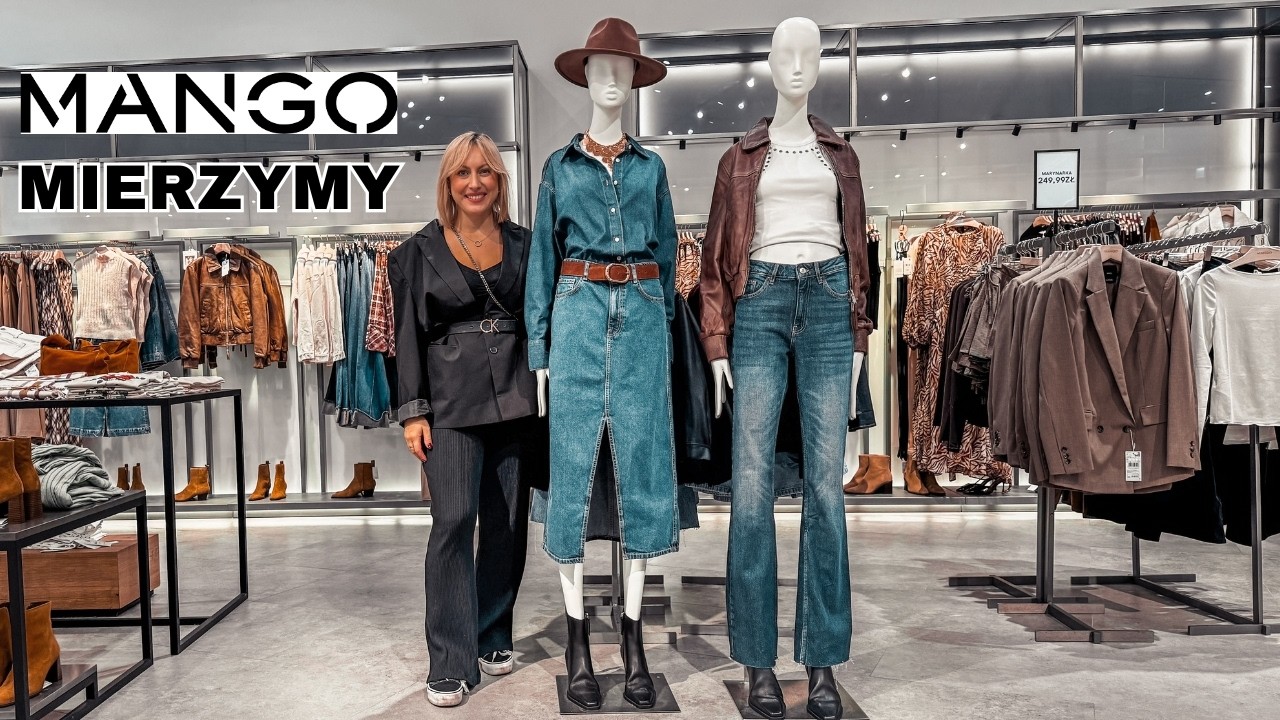 MANGO - MIERZYMY | Nowa kolekcja - Jesienne stylizacje - YouTube