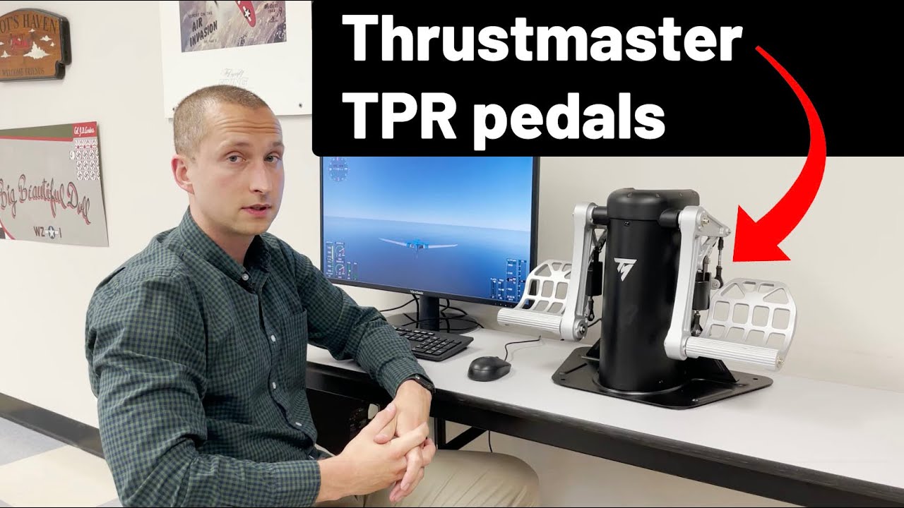 Thrustmaster TPR Rudder Pedals for flight simulators - Product PIREP ...