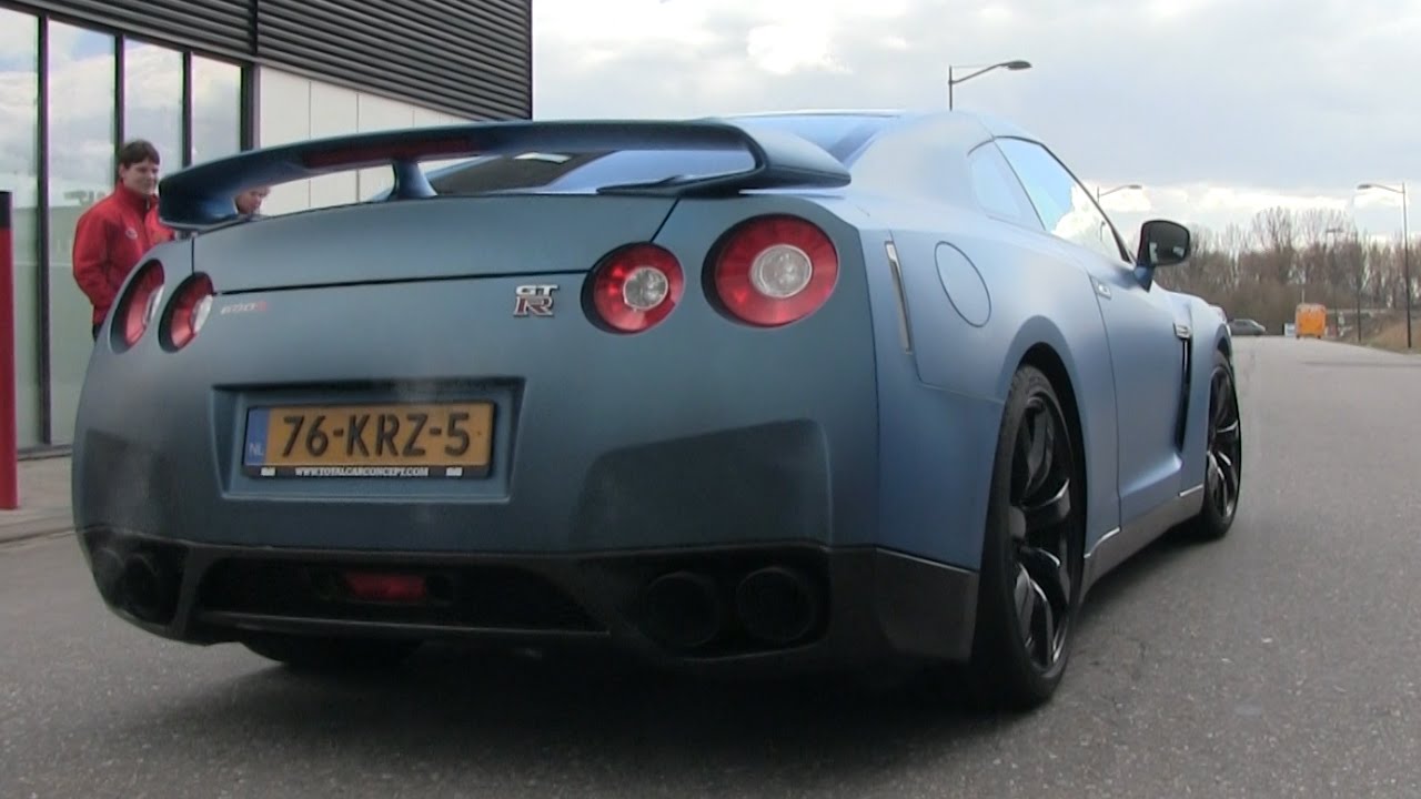 800HP Nissan GTR 800R w/ Akrapovic exhaust | LOUD acceleration ...
