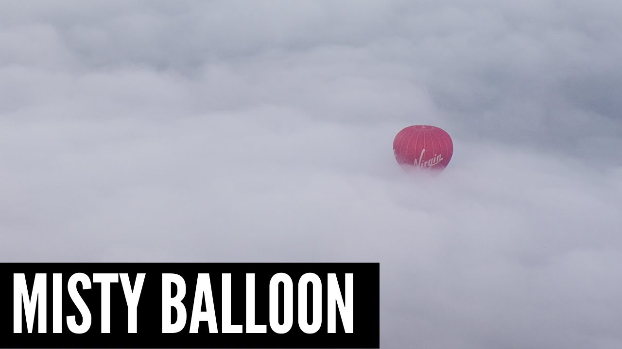 Paramotor Bimbles - Misty Balloon at dawn - YouTube