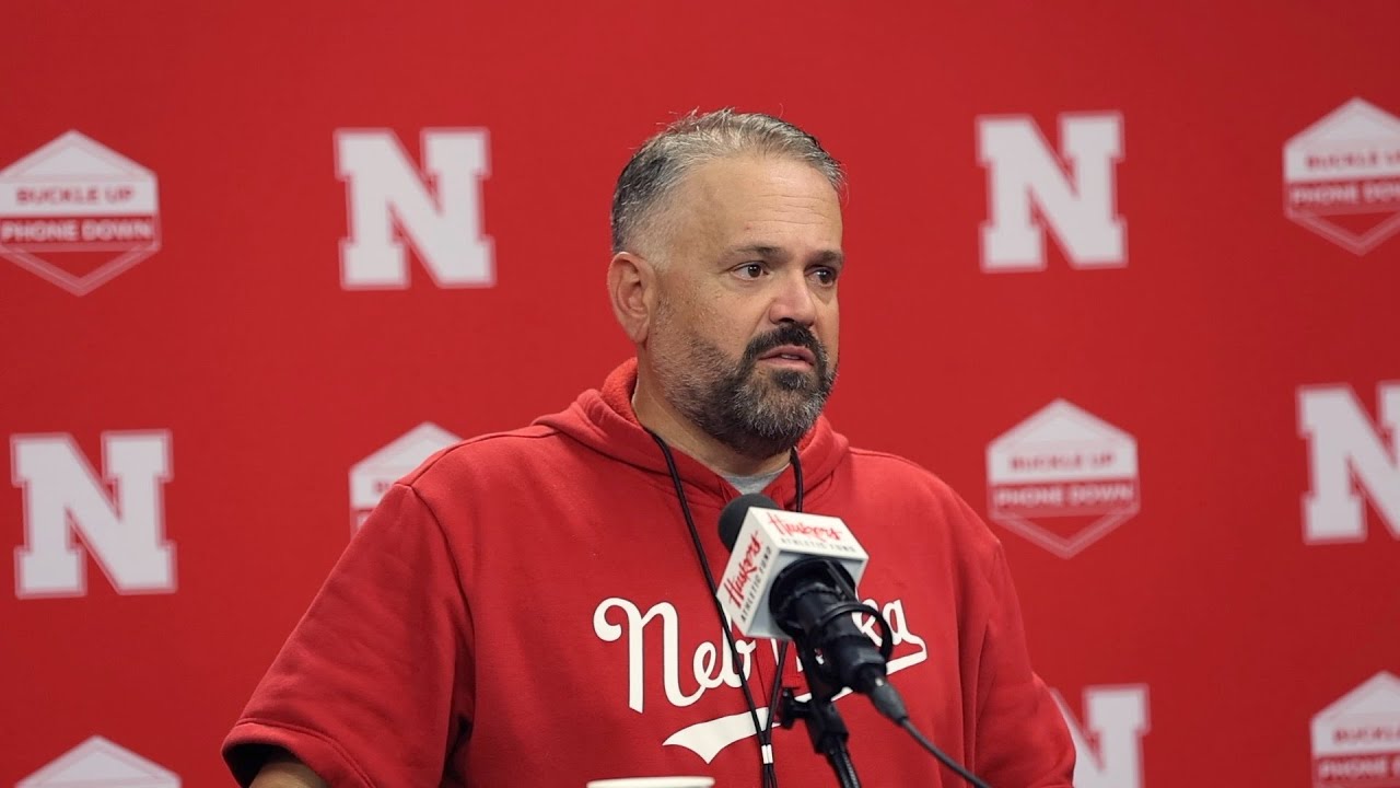 Nebraska Head Coach Matt Rhule full press conference from Aug. 29, 2023 ...