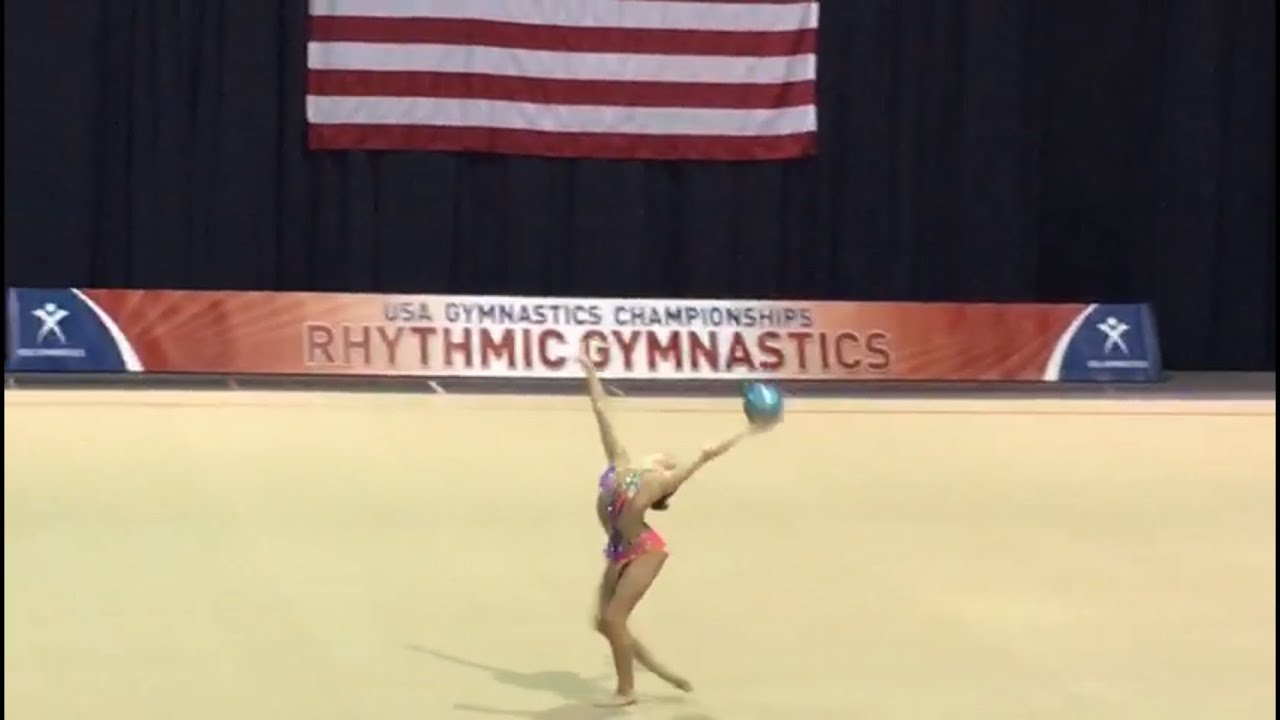 2017 USA Rhythmic Gymnastics National Champion Level 7 - Amelia ...