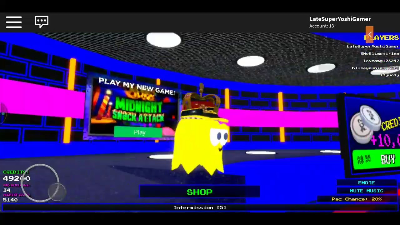 Pac-Blox, a classic Roblox game - YouTube