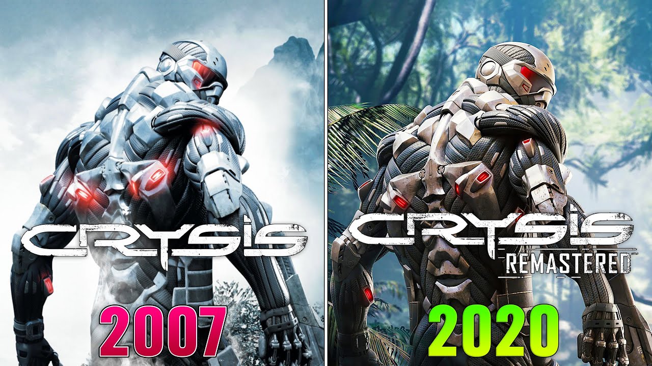 Crysis Remastered vs Crysis Original - Graphics Comparison 4K - YouTube