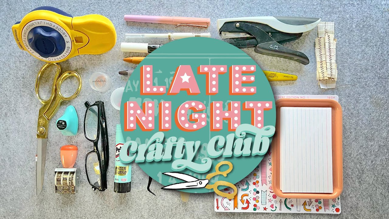 Let's Craft in the Cozy Season on the Late Night Crafty Club! - YouTube