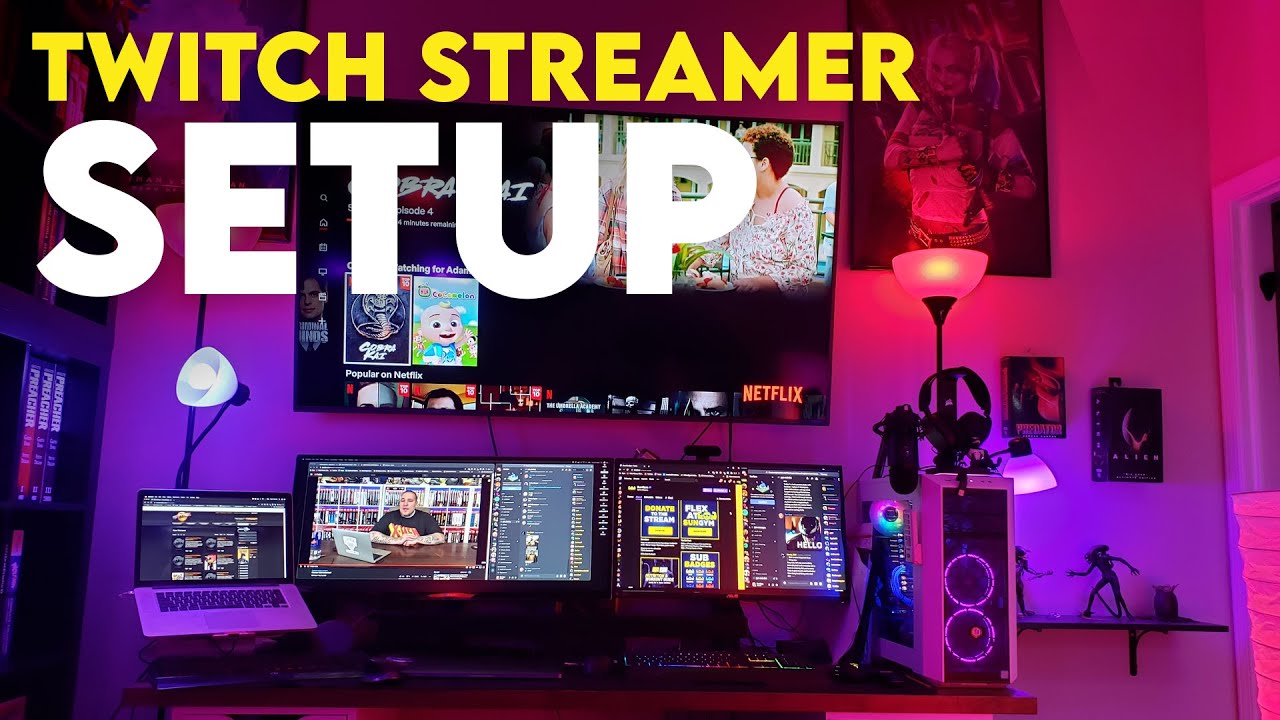 My twitch streaming setup 2021 EDITION! - YouTube