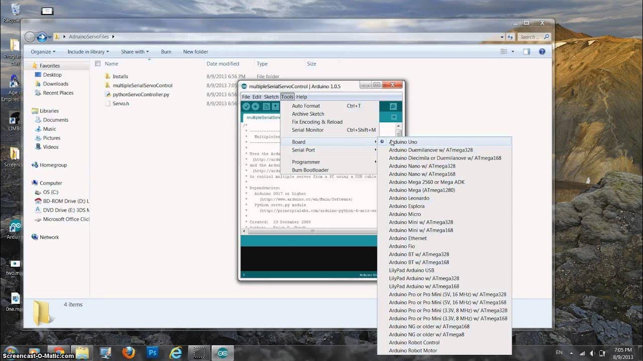 How to actively control a servo using an Arduino Uno, python, and your ...