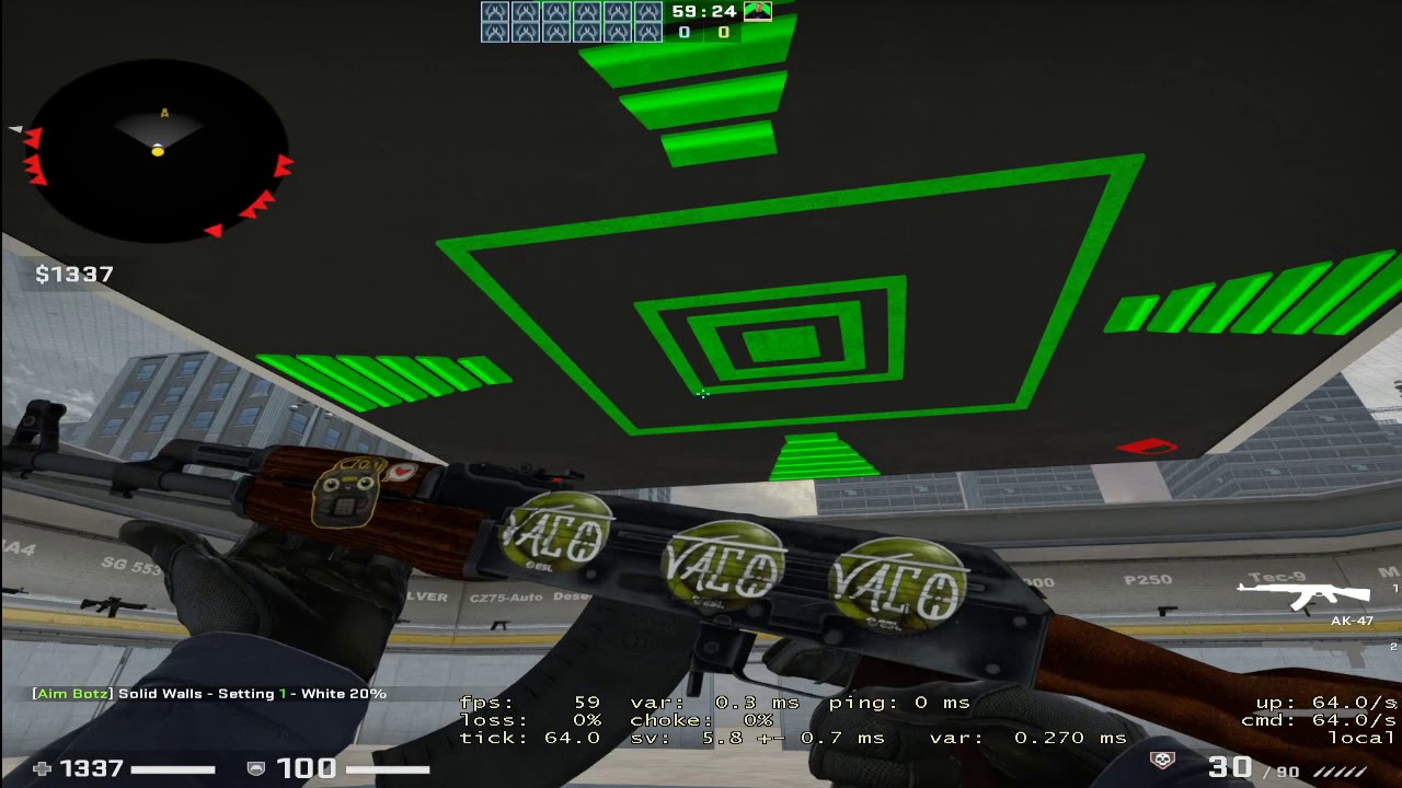 CS:GO - How can you improve your aim? Aim Botz Aim Training Map - YouTube