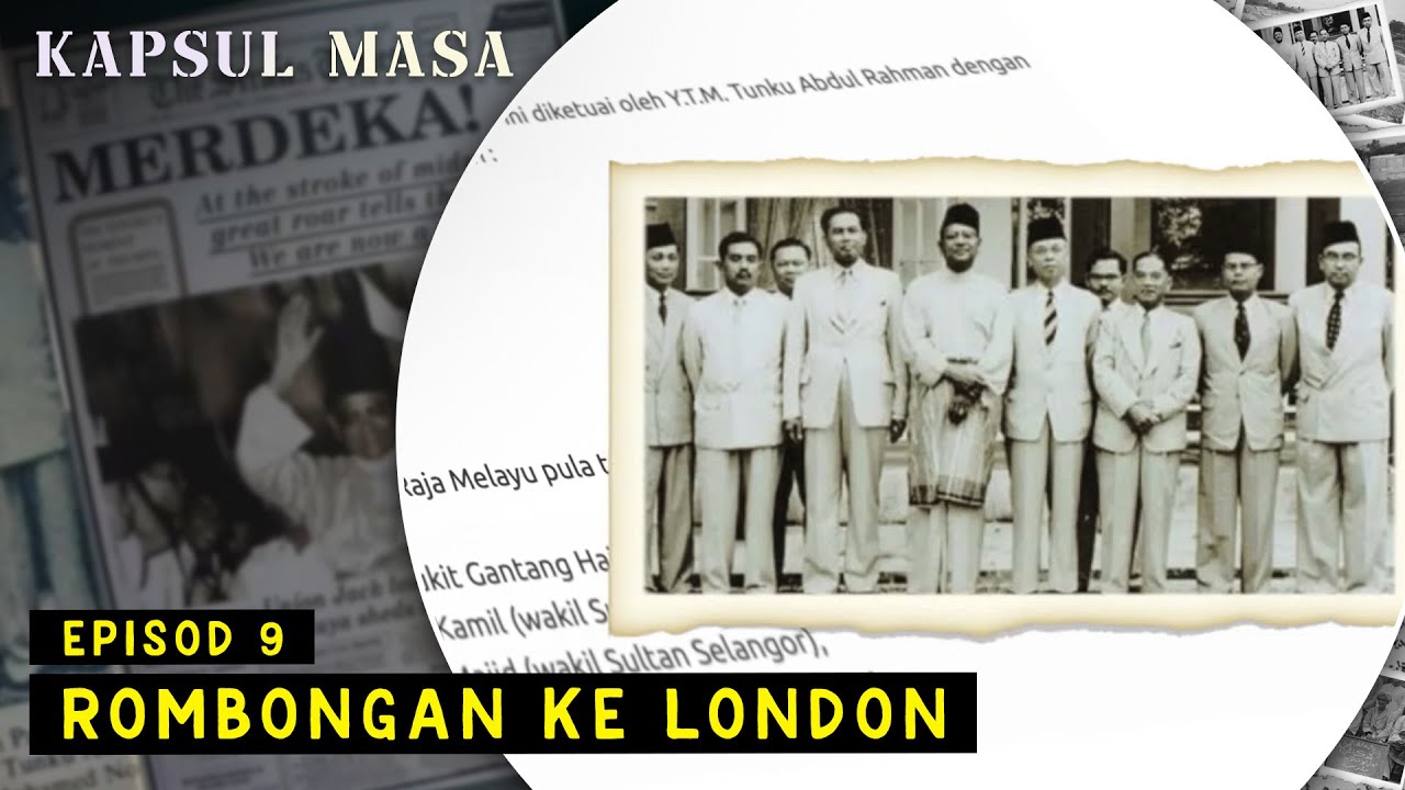 [FULL] Kapsul Masa (2022) | Episod 9 - Rombongan Ke London - YouTube
