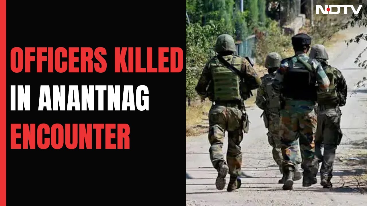 Colonel, Major, Police Officer Killed In Action In Kashmir - YouTube