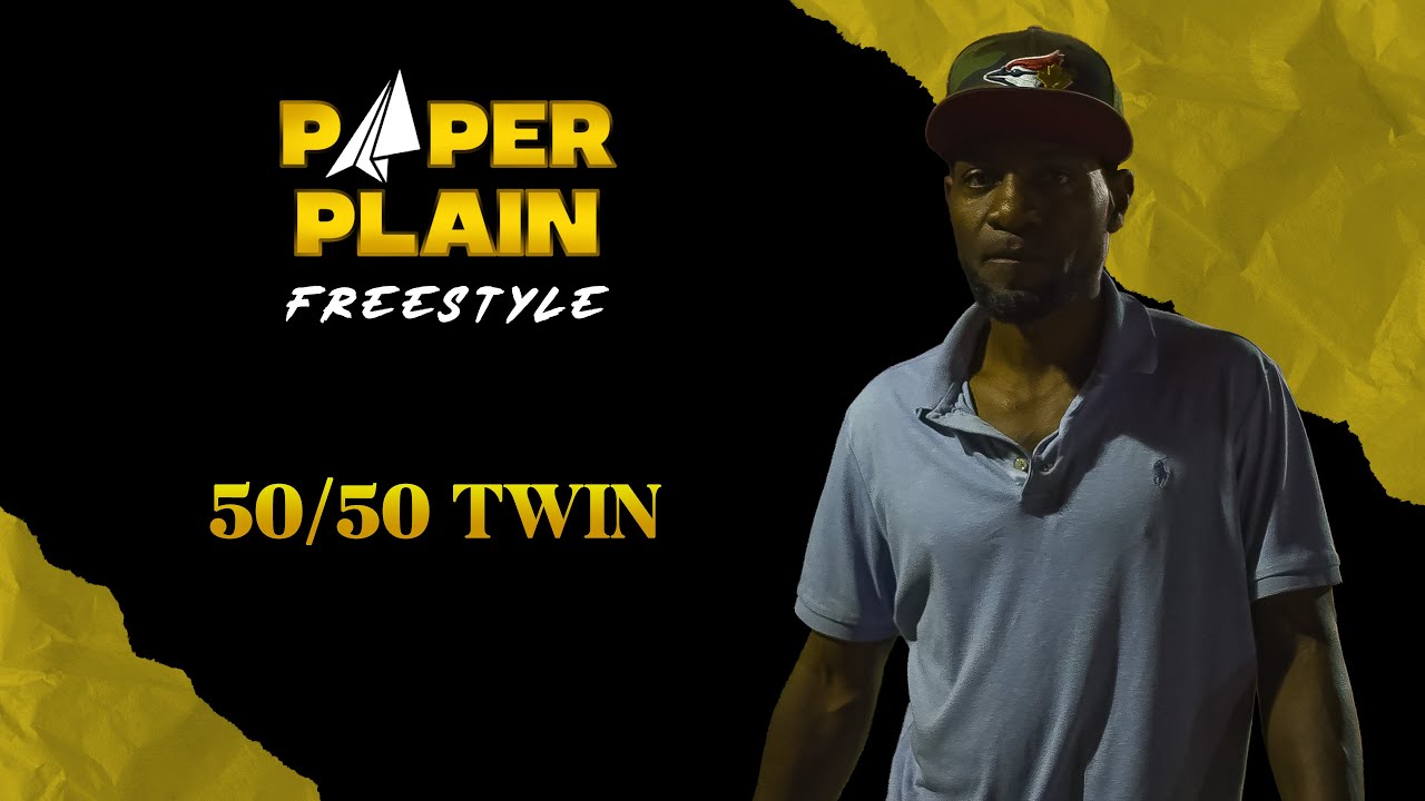 50/50 Twin - Paper Plain Freestyle - YouTube
