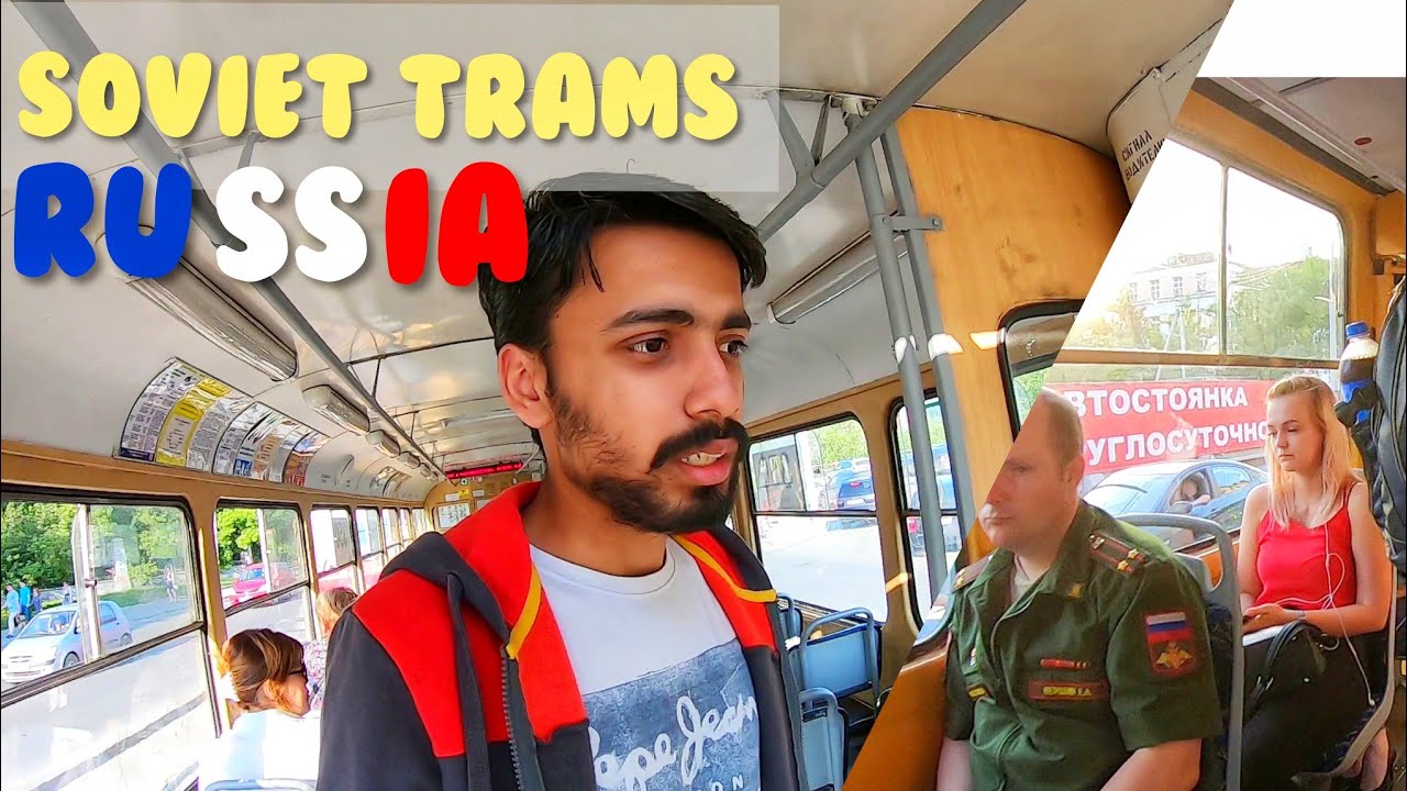 SOVIET UNION TRAMS - Most Beautiful Transport in RUSSIA - YouTube