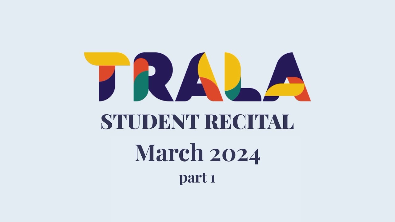 Solo Performance Showcase 1 - Trala Recitals March 2024 - YouTube