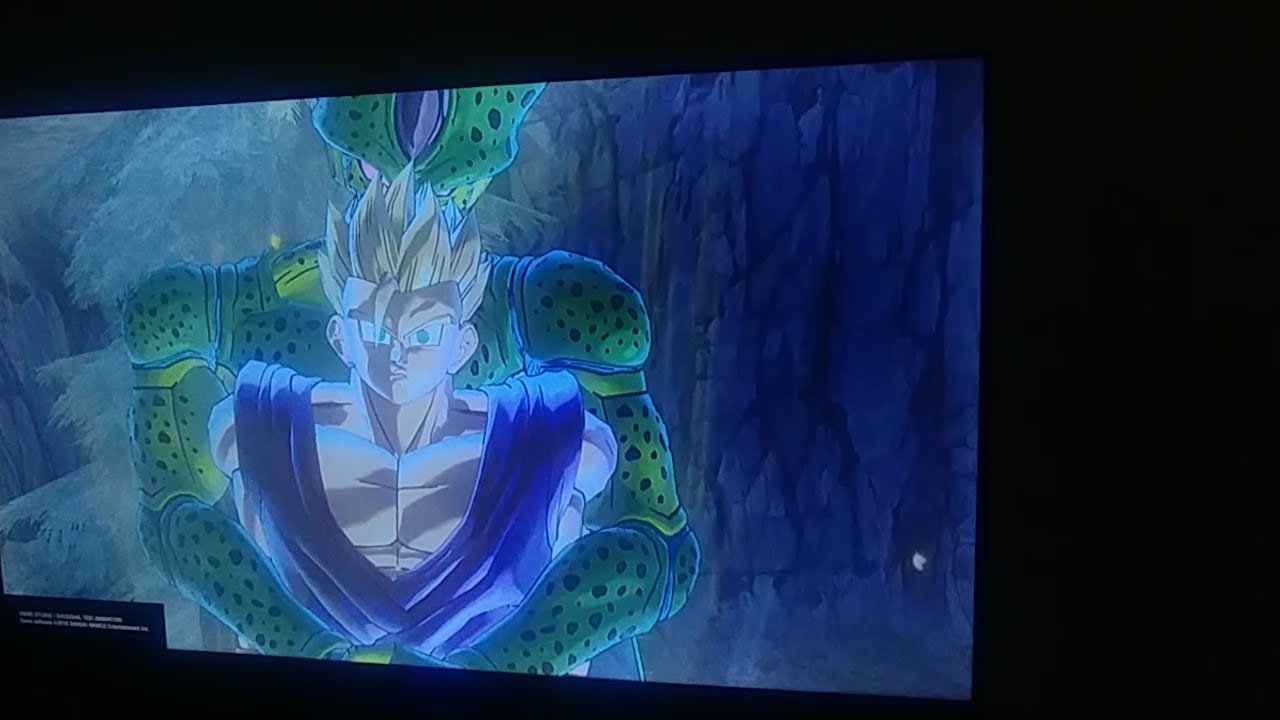 Dragonball Xenoverse 2 Cell Absorption Grab on Super Saiyan Gohan Gyaku ...