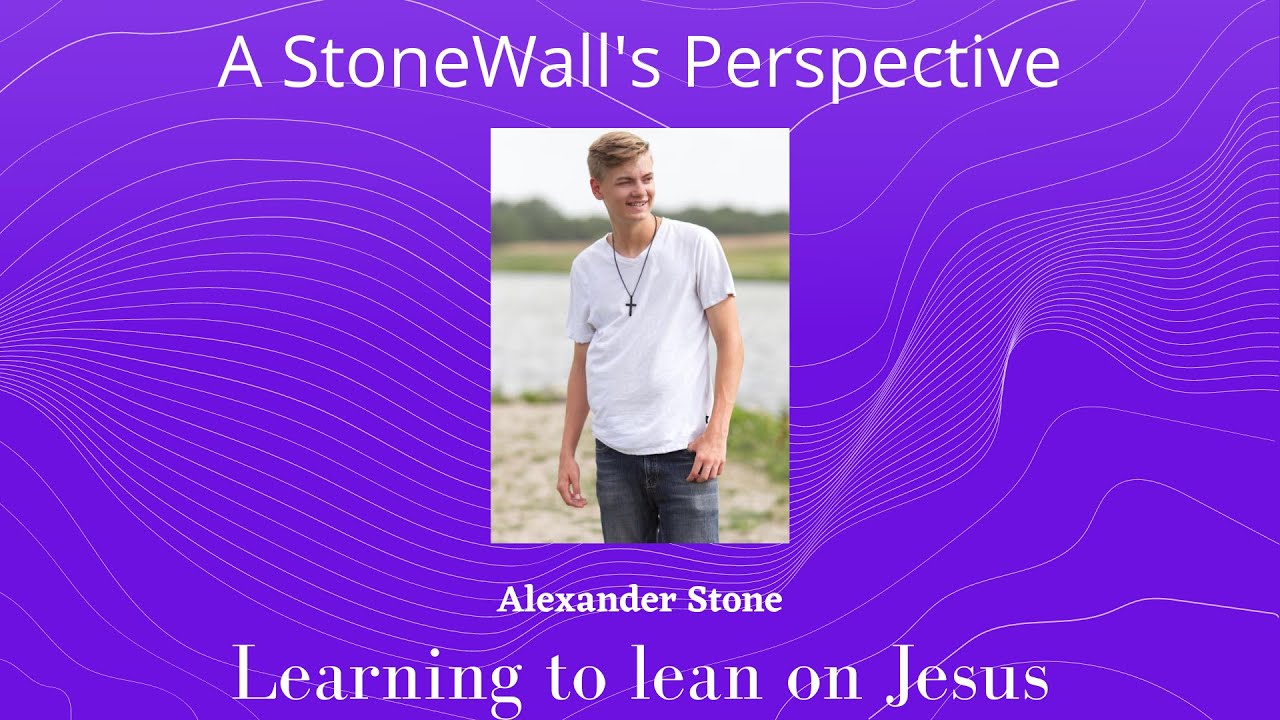 Learning to lean on Jesus - YouTube