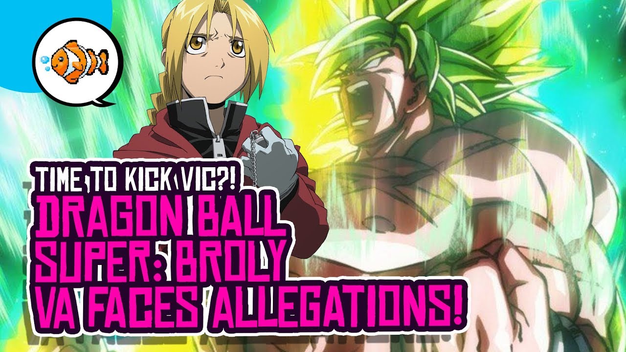 DRAGON BALL SUPER: BROLY VA Controversy! Animegate Continues? - YouTube