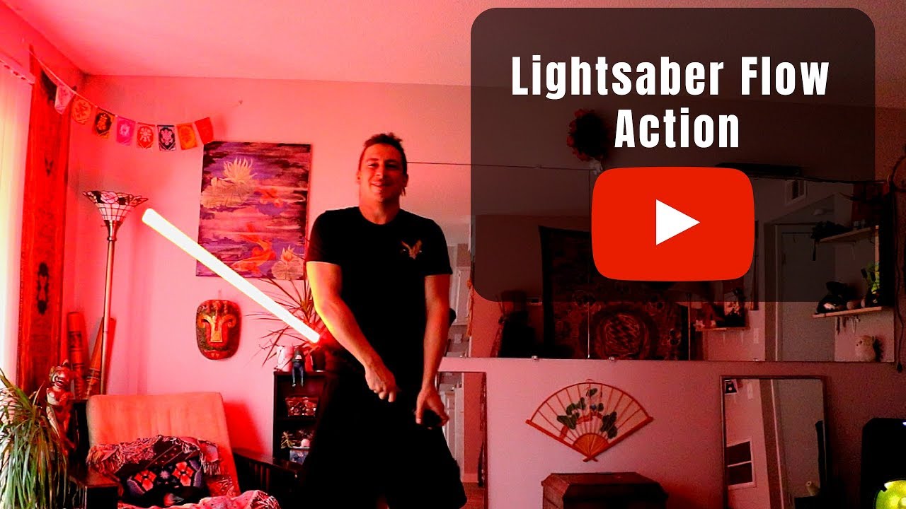 Contact Lightsaber Flow - YouTube