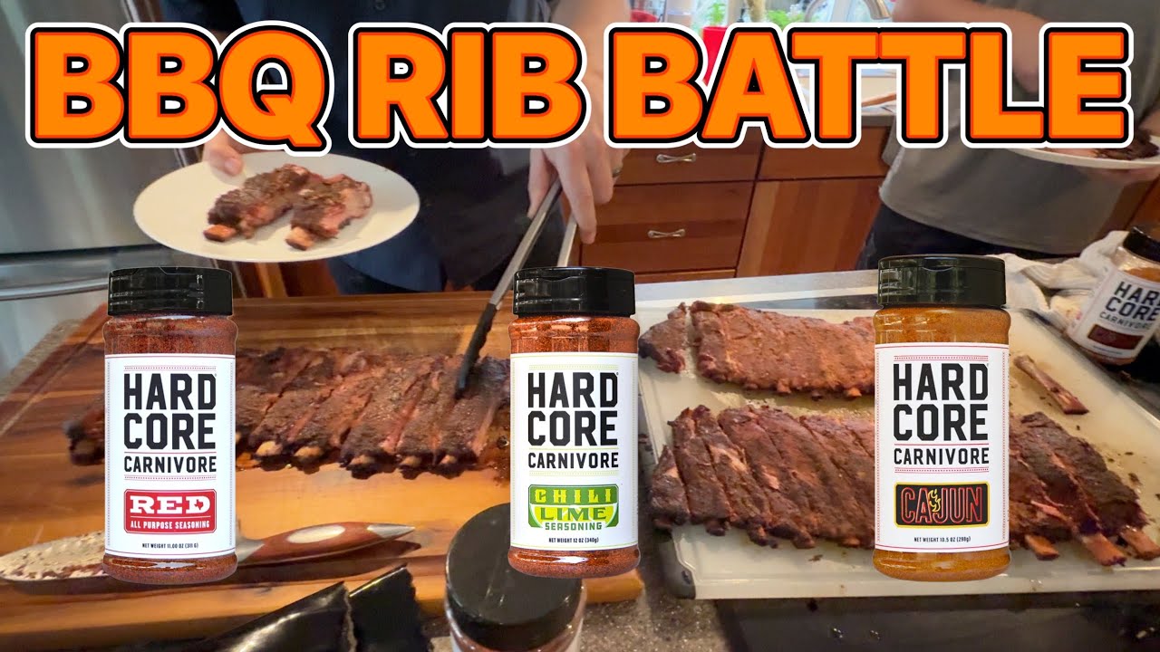 Texas BBQ Rib Battle: Hardcore Carnivore Seasonings Face Off - Which ...